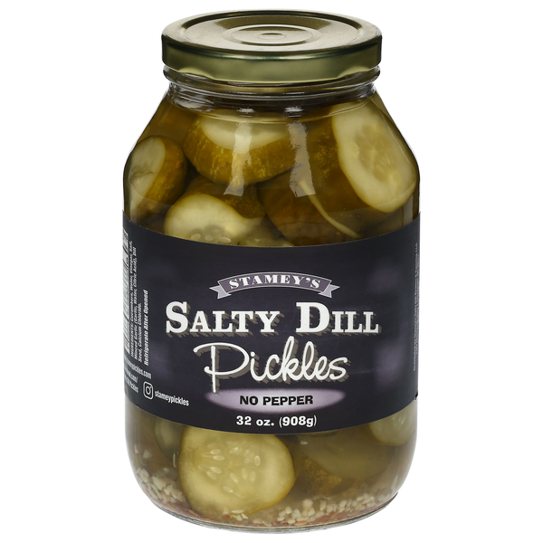 Save on Stamey's Salty Dill Pickles No Pepper Order Online Delivery ...