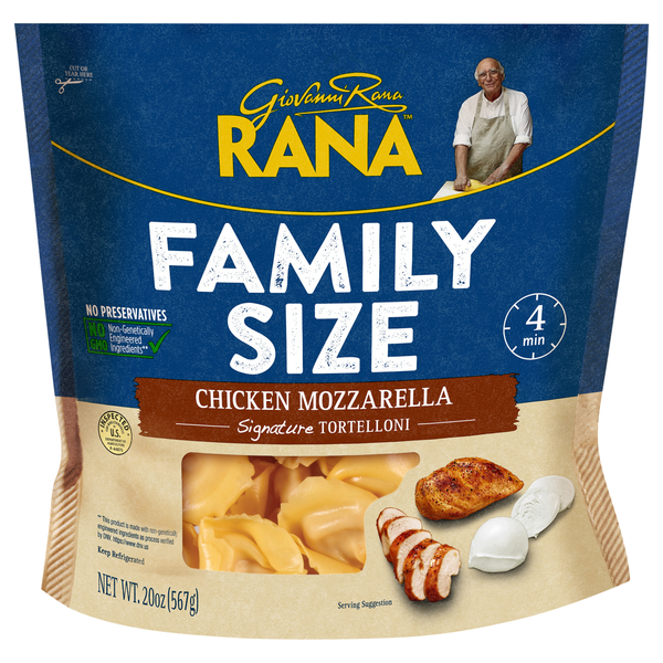 Save on Giovanni Rana Chicken Mozzarella Signature Tortelloni Pasta ...