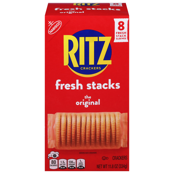 Save on Nabisco Ritz Original Crackers Fresh Stacks - 8 ct Order Online ...