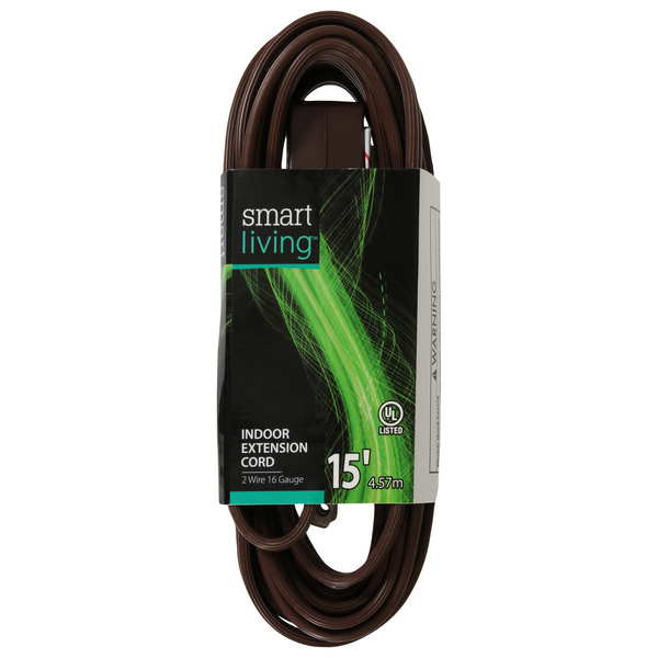 Save on Smart Living Extension Cord Indoor 6 Feet Brown Order Online ...