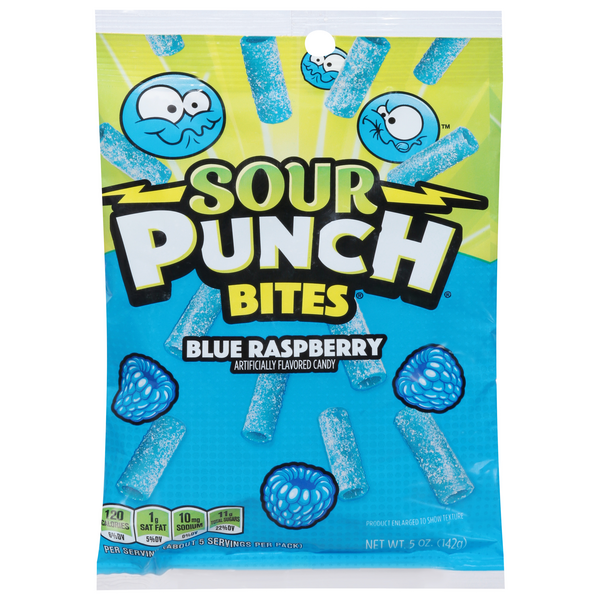 Save on Sour Punch Bites Candy Blue Raspberry Order Online Delivery ...