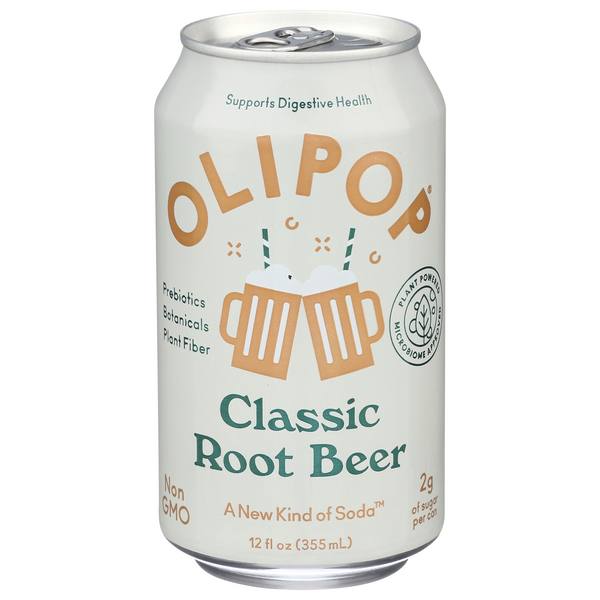 Save on Olipop Classic Root Beer Sparkling Tonic Order Online Delivery ...