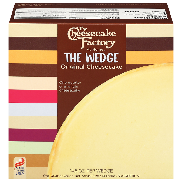 Save on The Cheesecake Factory The Wedge Original Cheesecake Frozen ...