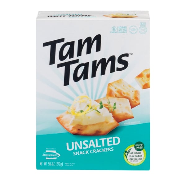 Save on Tam Tams Kosher Unsalted Snack Crackers Order Online Delivery ...