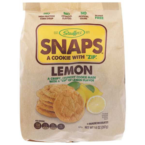 Save on Stauffer's SNAPS Lemon Cookies Order Online Delivery | Giant