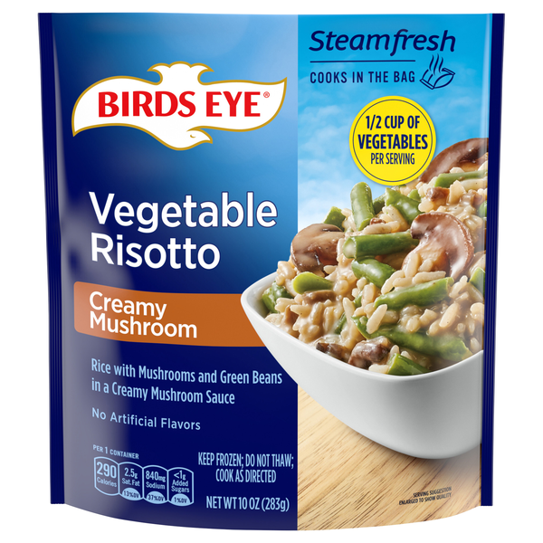 Save on Birds Eye Steamfresh Sauced Mushroom & Green Bean Risotto ...