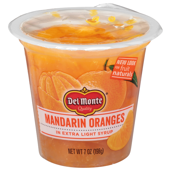 Save on Del Monte Mandarin Oranges in Extra Light Syrup Fruit Cup Order ...