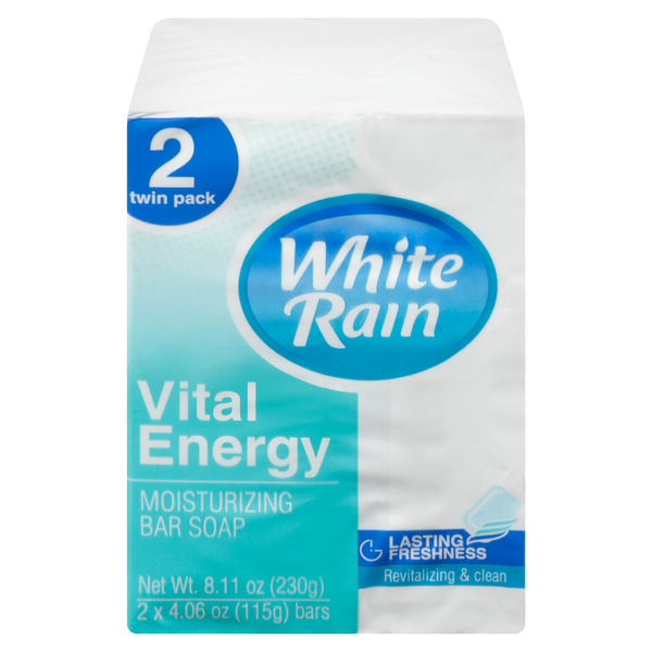 Save on White Rain Vital Energy Moisturizing Soap Bars - 2 ct Order ...