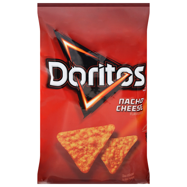 Save on Doritos Nacho Cheese Tortilla Chips Order Online Delivery ...