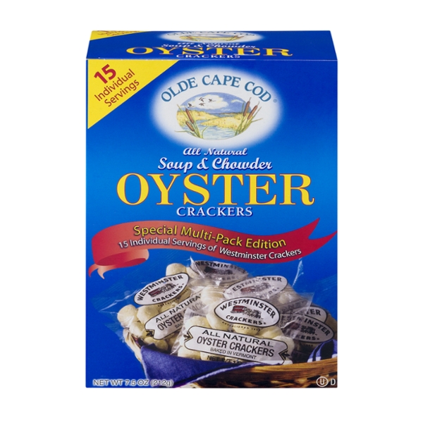 Save on Olde Cape Cod All Natural Soup & Chowder Oyster Cracker Packs ...
