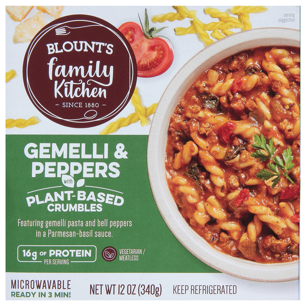 Save On Blount s Family Kitchen Gemelli Peppers With Plant Based Save On Blount s Family Kitchen Gemelli Peppers With Plant Based