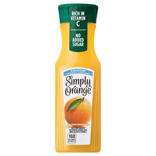 Save on Simply Light Calcium Pulp Free Orange Juice Order Online Delivery | GIANT