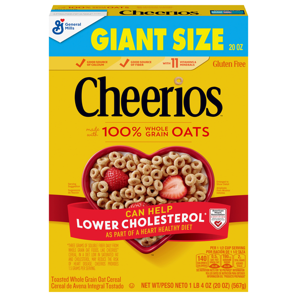 Save on Cheerios Cereal Giant Size Gluten Free Order Online Delivery ...