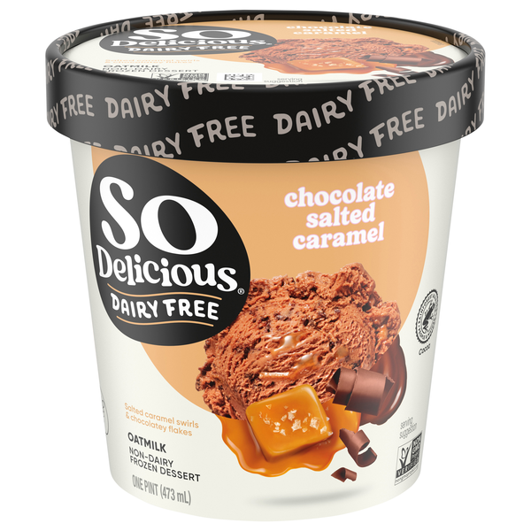Save on So Delicious Dairy Free Chocolate Salted Caramel Oatmilk Frozen ...