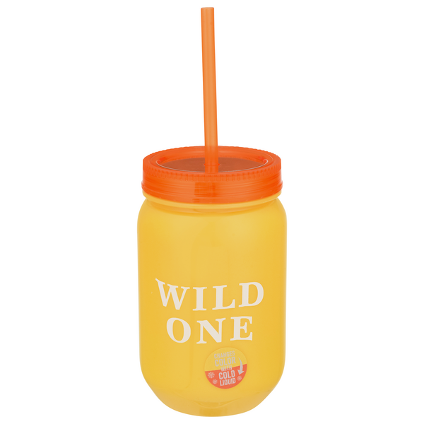 Save on Smart Living Summer Straw Tumbler Wild One 20 oz Order Online ...