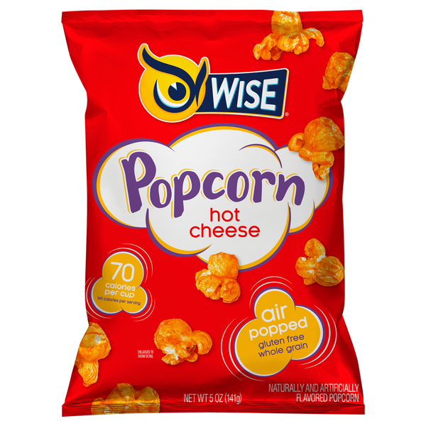 Save on Wise Gluten Free Hot Cheese Popcorn Order Online Delivery | MARTIN'S
