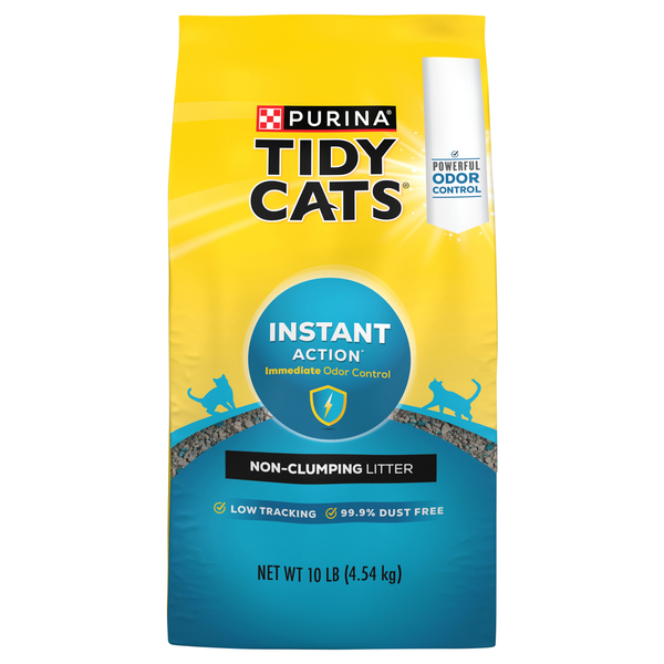 Save on Tidy Cats Non-Clumping Instant Action Clay Cat Litter Order ...