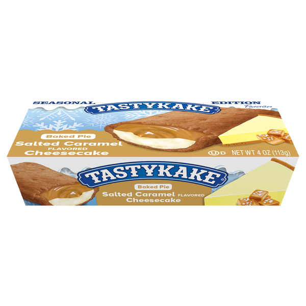 Save on Tastykake Baked Pie Salted Caramel Cheesecake Order Online ...