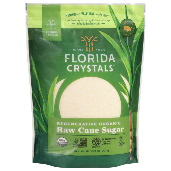 Save on Florida Crystals Regenerative Organic Raw Cane Sugar Order ...