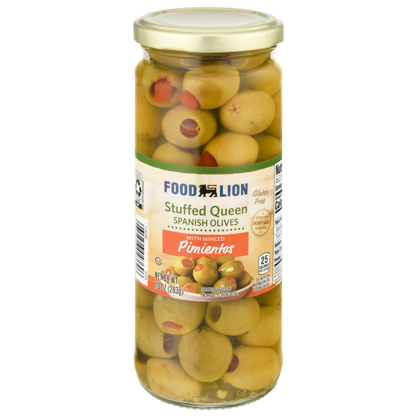 Save on Food Lion Stuffed Spanish Queen Olives Order Online Delivery ...