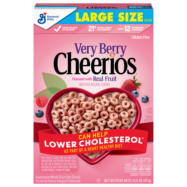 Save on Cheerios Gluten Free Very Berry Cereal Large Size Order Online ...