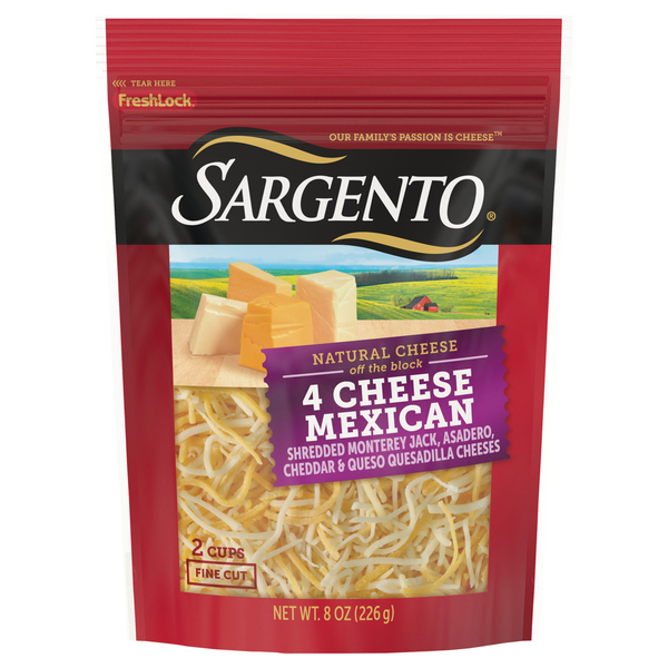 Save on Sargento Off The Block Fine Cut Shredded Mexican 4 Cheese Blend ...