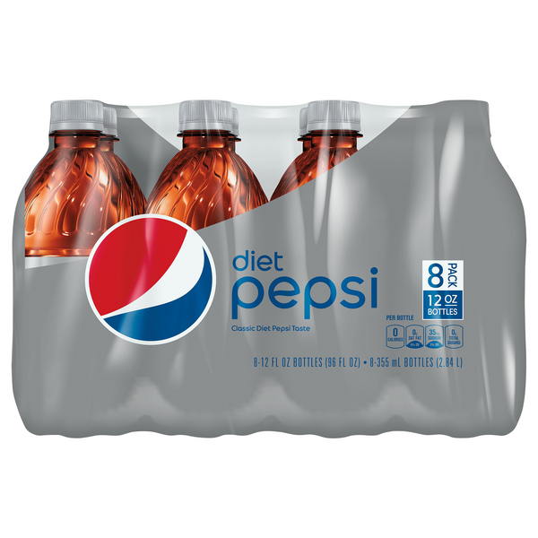 Save on Diet Pepsi Cola Soda - 8 pk Order Online Delivery | GIANT