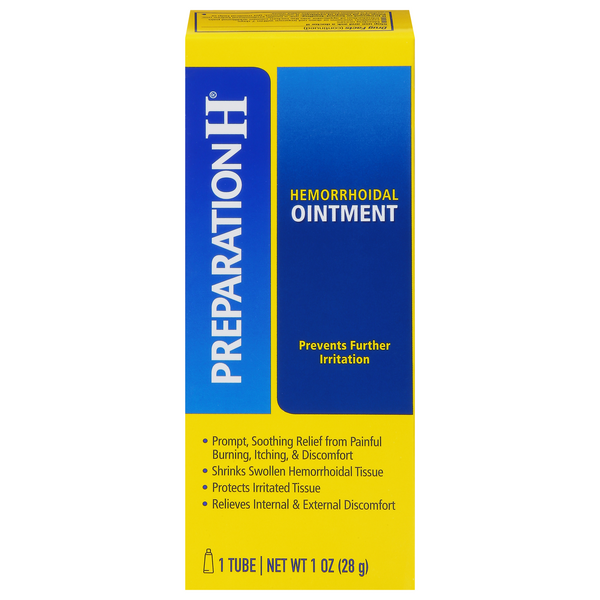 Save on Preparation H Hemorrhoidal Ointment Order Online Delivery ...