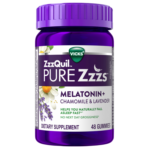 Save on Vicks ZzzQuil Pure Zzzs Melatonin + Chamomile & Lavender ...
