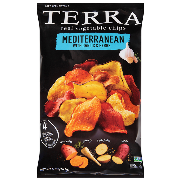 Save on Terra Mediterranean with Garlic Herbs Real Vegetable Chips ...