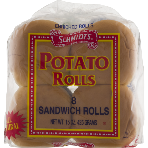 Save on Schmidt Potato Sandwich Rolls - 8 ct Order Online Delivery | GIANT