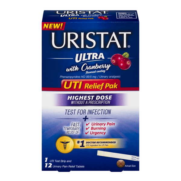 Save on Uristat Ultra Uti Relief Pak with Cranberry Order Online ...