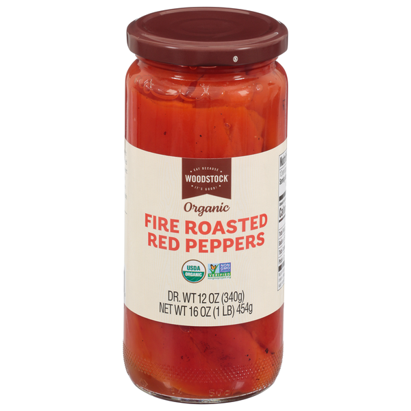 Save on Woodstock Organic Fire Roasted Red Peppers Order Online ...