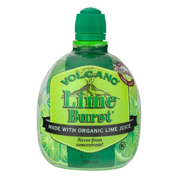Save on Volcano Lime Burst Not from Concentrate Organic Order Online ...