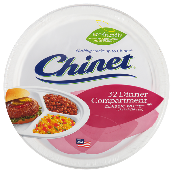 Save On Chinet Paper Plates Dinner Compartment Classic White Order save-on-chinet-paper-plates-dinner-compartment-classic-white-order