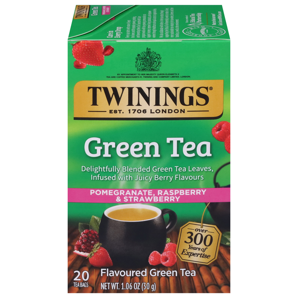 Save on Twinings Pomegranate Raspberry & Strawberry Green Tea Bags ...