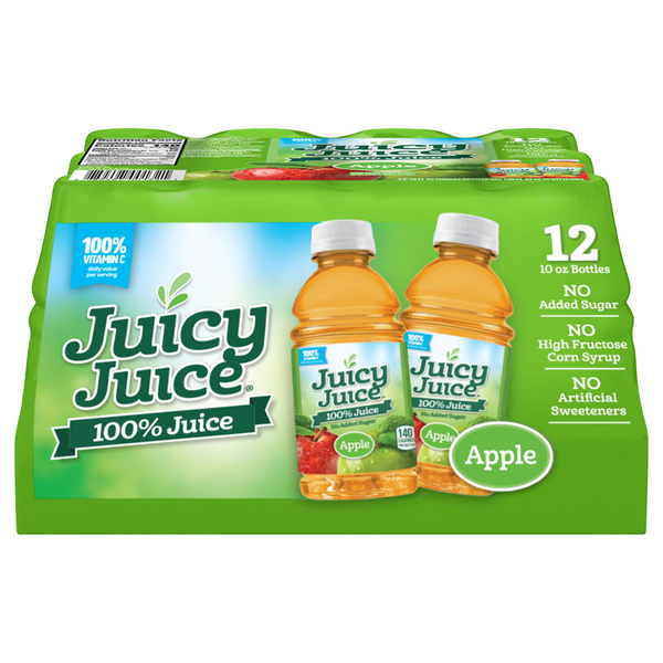 Save On Juicy Juice 100 Juice Apple No Added Sugar 12 Pk Order