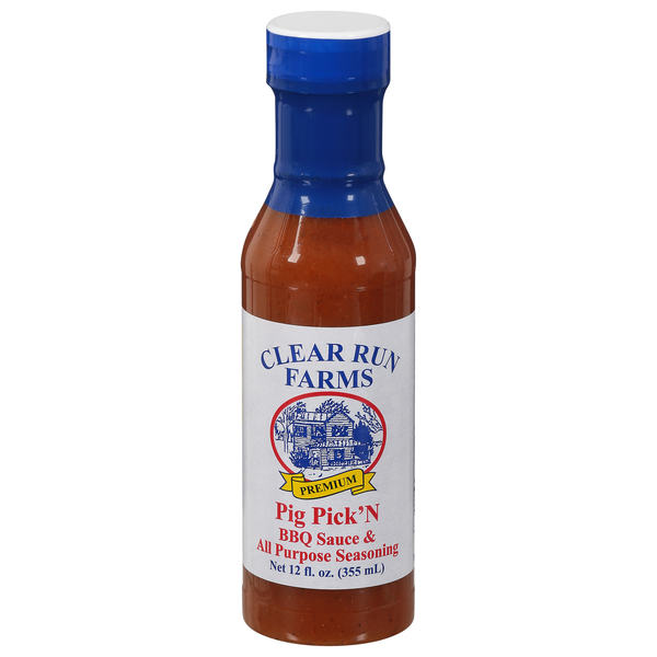 Save on Clear Run Farms Premium Pig Pick'N BBQ Sauce & All Purpose ...