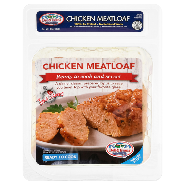 Save on Bell & Evans Ready to Cook Chicken Meatloaf Order Online ...