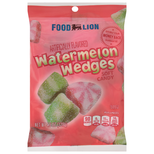 Save on Food Lion Watermelon Wedges Soft Candy Order Online Delivery ...