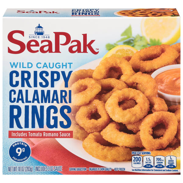 Save on SeaPak Wild Caught Calamari Frozen Order Online Delivery | Stop ...