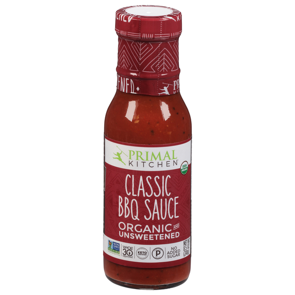 Save on Primal Kitchen Organic Unsweetened Classic BBQ Sauce Order ...