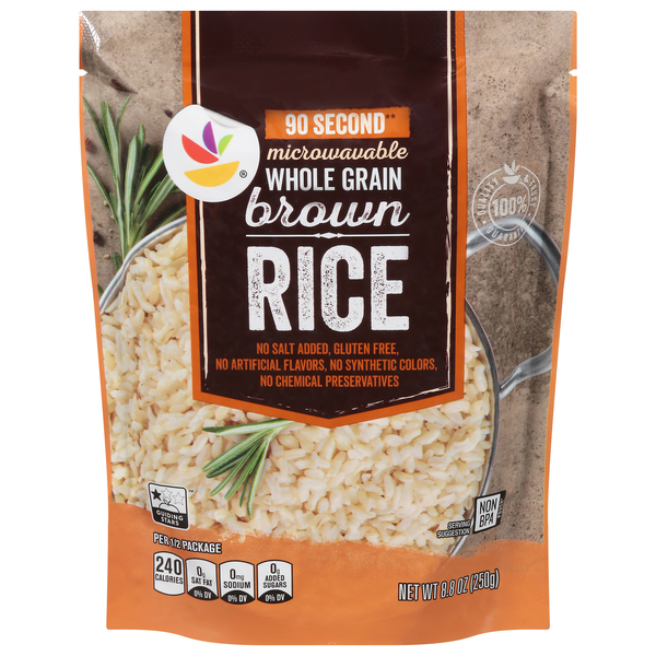 Save on Stop & Shop 90 Second Microwave Whole Grain Brown Rice Order ...