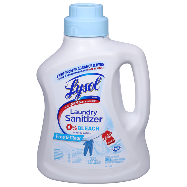 Disinfectant for laundry store