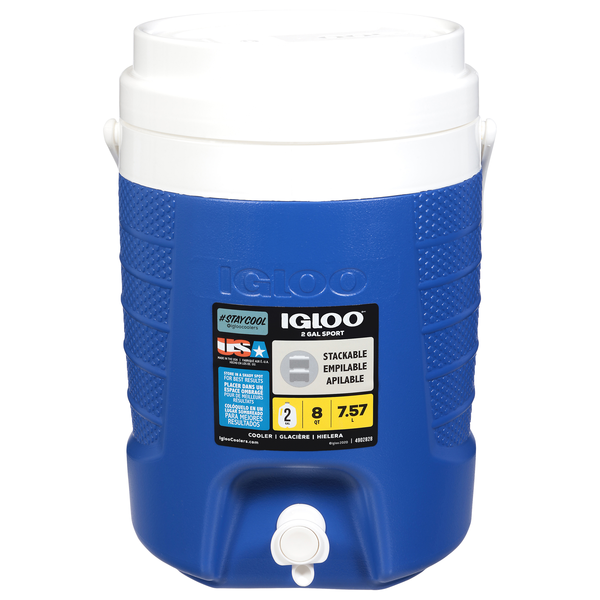 Save on Igloo Sport Cooler Blue 2 Gallon Order Online Delivery | Giant
