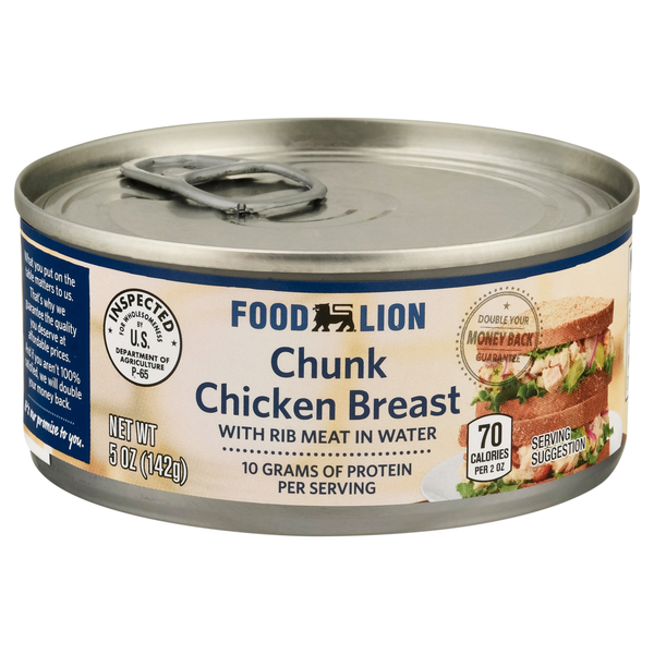 Save on Food Lion Chunk Chicken Breast in Water Order Online Delivery ...