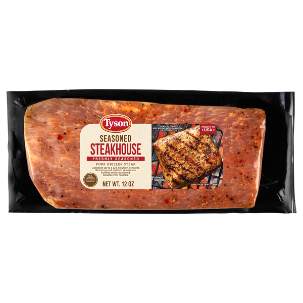 Save on Tyson Seasoned Steakhouse Pork Griller Steak Order Online ...