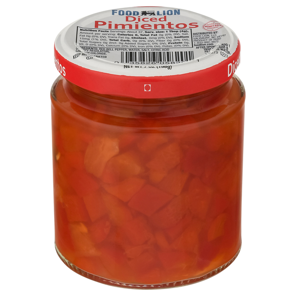 Save on Food Lion Diced Pimientos Order Online Delivery | Food Lion