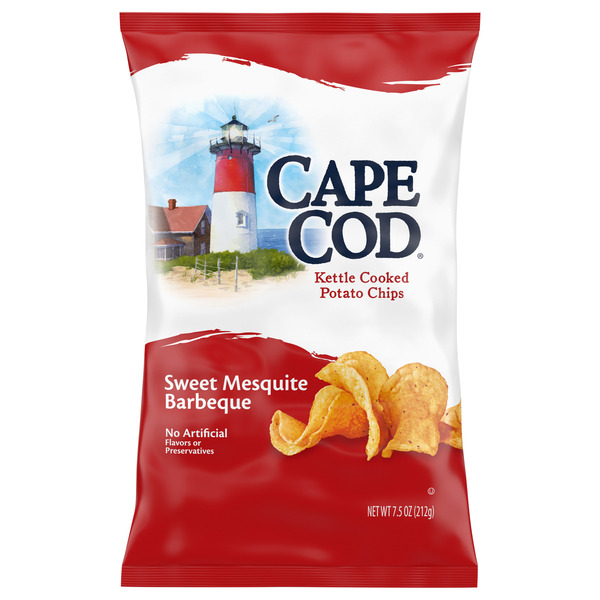 Save on Cape Cod Sweet Mesquite Barbeque Kettle Cooked Potato Chips ...