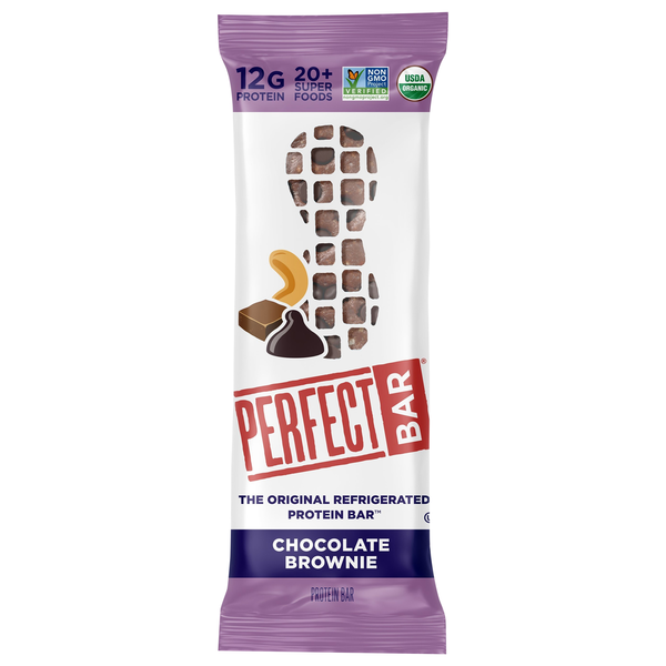 Save on Perfect Bar Organic Chocolate Brownie 12g Protein Bar ...